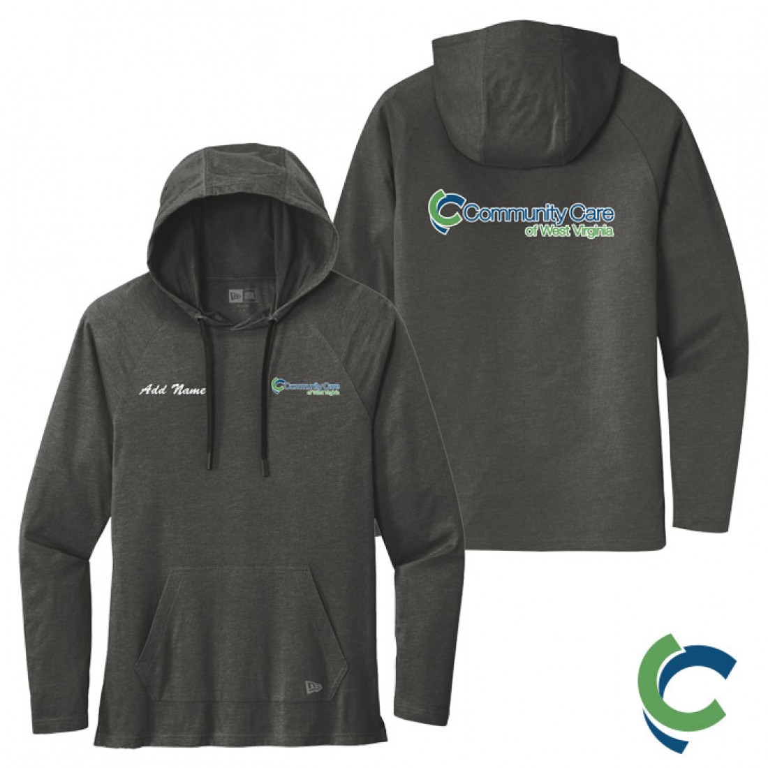 NEA137-GRAPHITE-CCWV-TRIBLEND-HOODIE